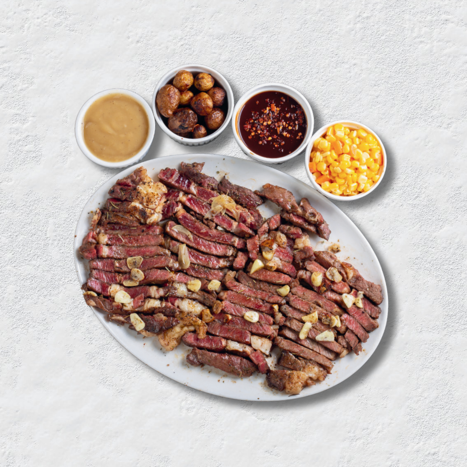 Grass Fed Ribeye Platter